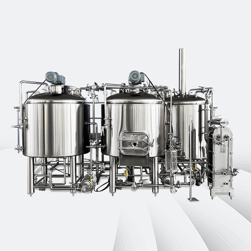1000L 3-vessel Brewhouse - Buy Beer brewing equipment, brewhouse, beer mashing system Product ...