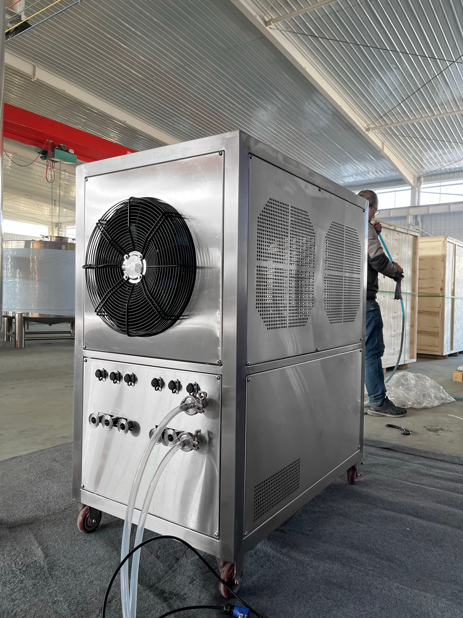 New Cooling Cabinet for 100L 200L 300L 1BBL 2BBL beer fermentering ...